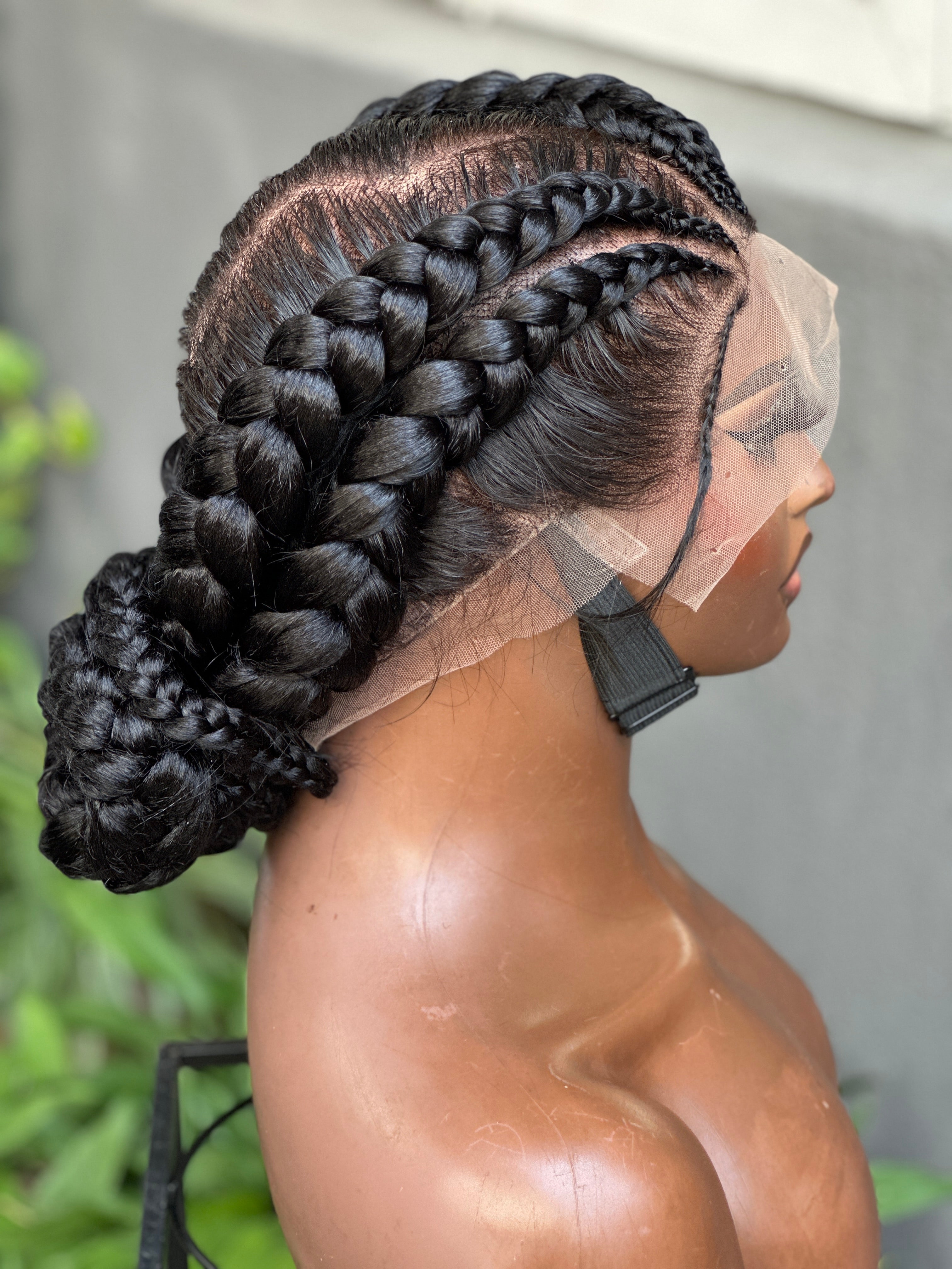 Jodie unit - stitch braids cornrow wig – Goldiluxe Place